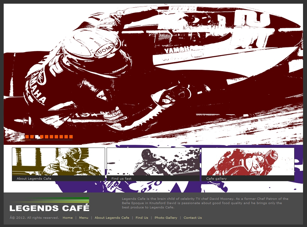Legends Cafe - Webmedia